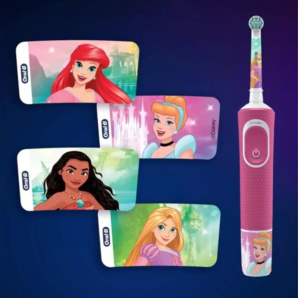 Детская электрическая зубная щетка Oral-B Vitality Kids Princess ...