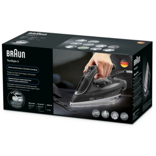 Паровой утюг BRAUN SI5188BK - купить в официальном магазине Braun